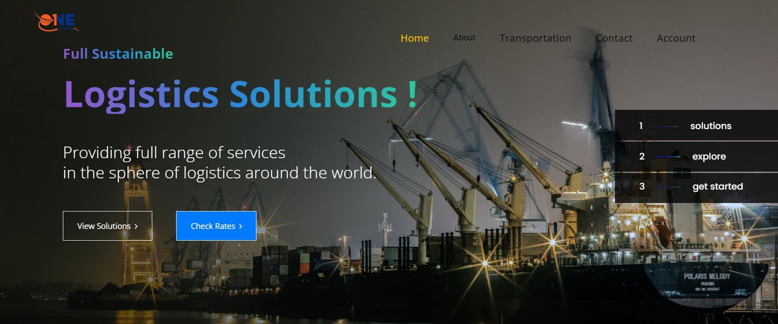One Logistics For Logistics Services | Logistics Solutions